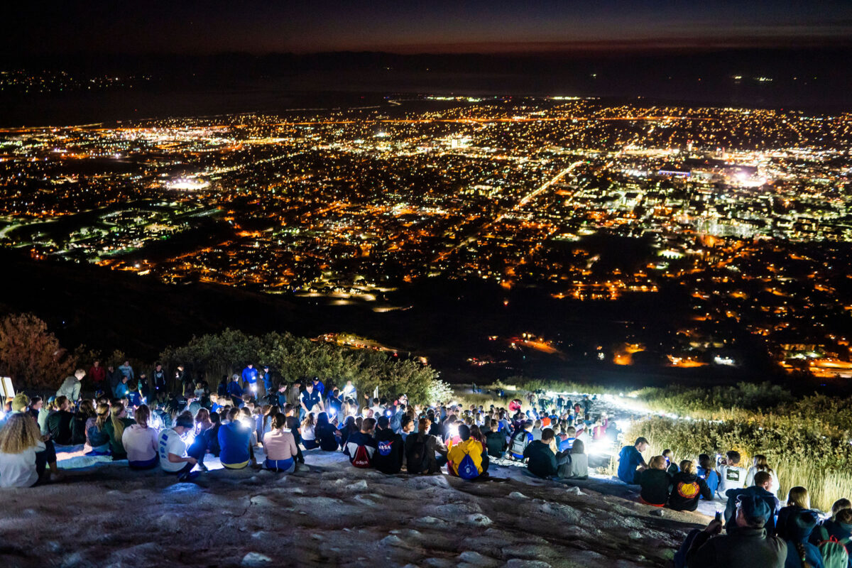 BYU: 100 years of the Hike and Light the Y event | News, Sports, Jobs ...